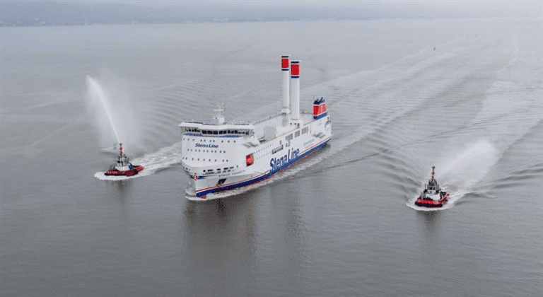 Stena Connecta arrives in Belfast Harbour – All About Shipping