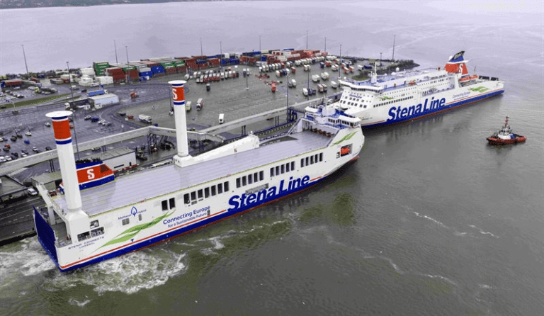 Stena Connecta arrives in Belfast Harbour – All About Shipping